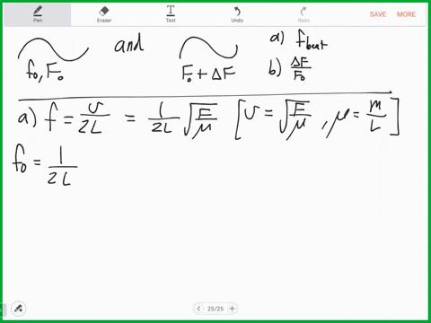 SOLVED: Two identical taut strings under the same tension F produce a note of the same ...