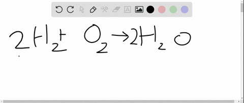 SOLVED:Write a balanced equation for the formation of water from ...
