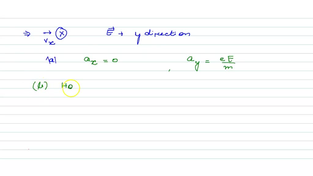 ⏩SOLVED:A particle of mass m and charge e is accelerated for a time… | Numerade