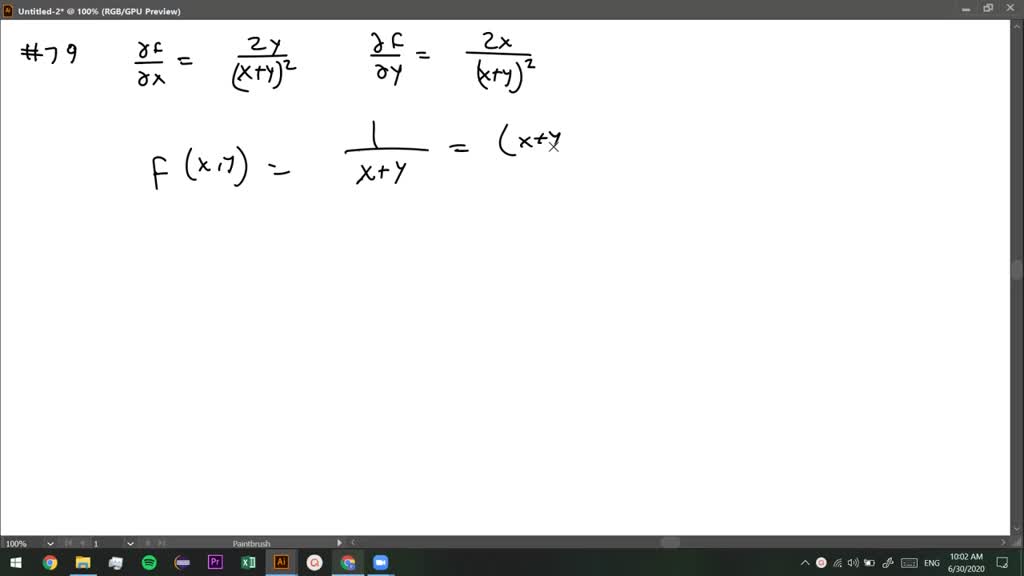 SOLVED:Find a function z=f(x, y) whose partial derivatives are as given, or explain why this is ...