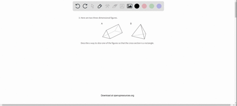 ⏩SOLVED:Here are two three-dimensional figures. Describe a way to ...