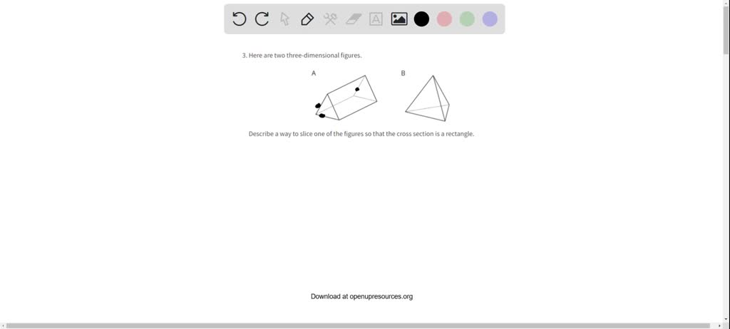 ⏩SOLVED:Here are two three-dimensional figures. Describe a way to ...