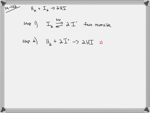 The rate of the reaction between H2 and I2 to form HI increases with ...