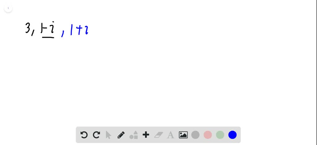 SOLVED:Find a polynomial equation with real coefficients that has the ...