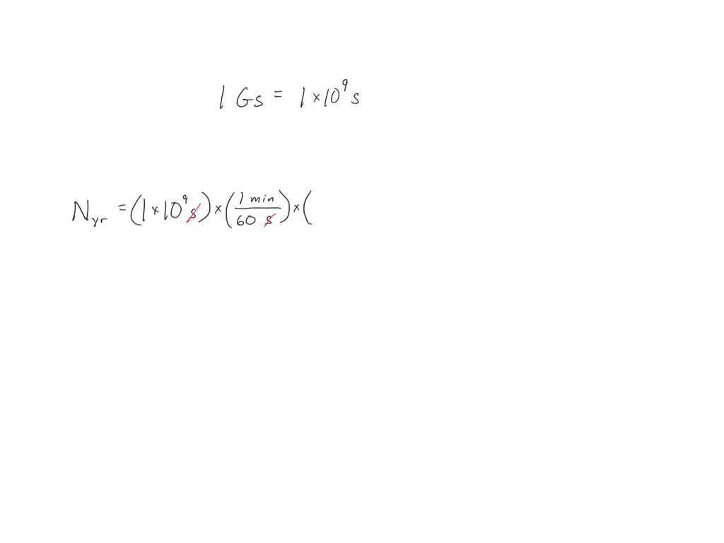 How many years older will you be 1.00 gigasecond from now? | Numerade