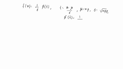 SOLVED:Using the normal approximation to the binomial distribution, and tables [or calculator ...