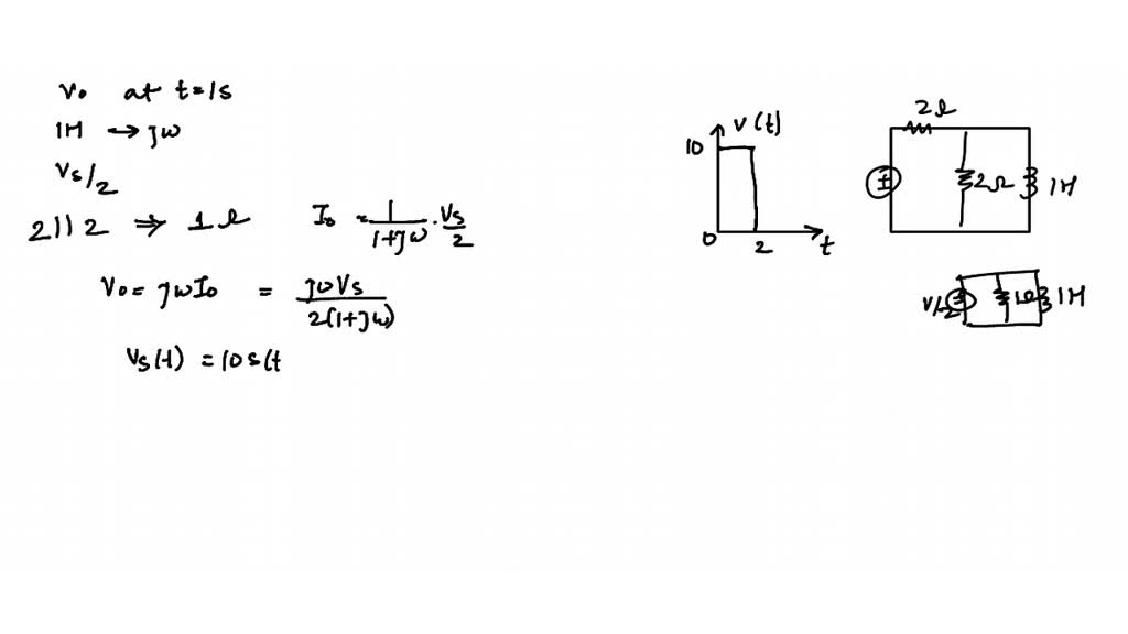 Solveda Use The Convolution Integral To Find The Output Voltage Of The Circuit In Fig P 1349 