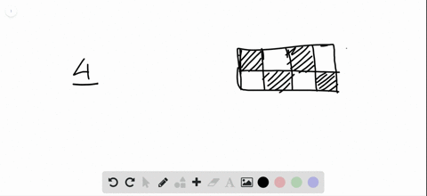 SOLVED:If a rectangle is divided into 8 congruent regions and 4 of them ...