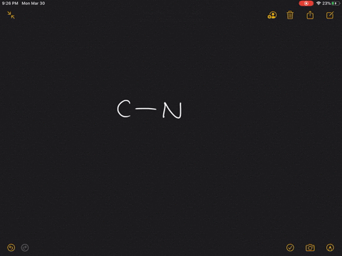 SOLVED:Draw the structural formula of methylamine, CH5 N, a substance ...