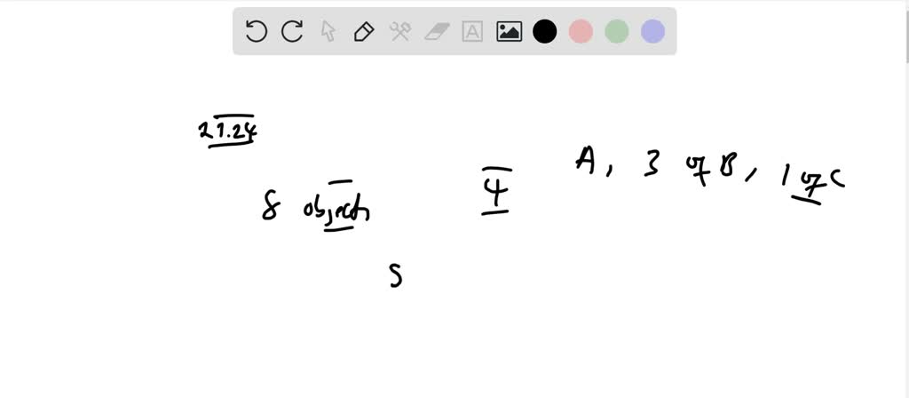 Solved A How Many 3 Permutations Are There Of A Set Of Five Objects B How Many 2 Permutations