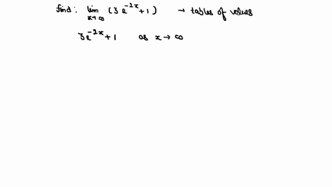 ⏩SOLVED:Use tables of values to make educated guesses for each of… | Numerade