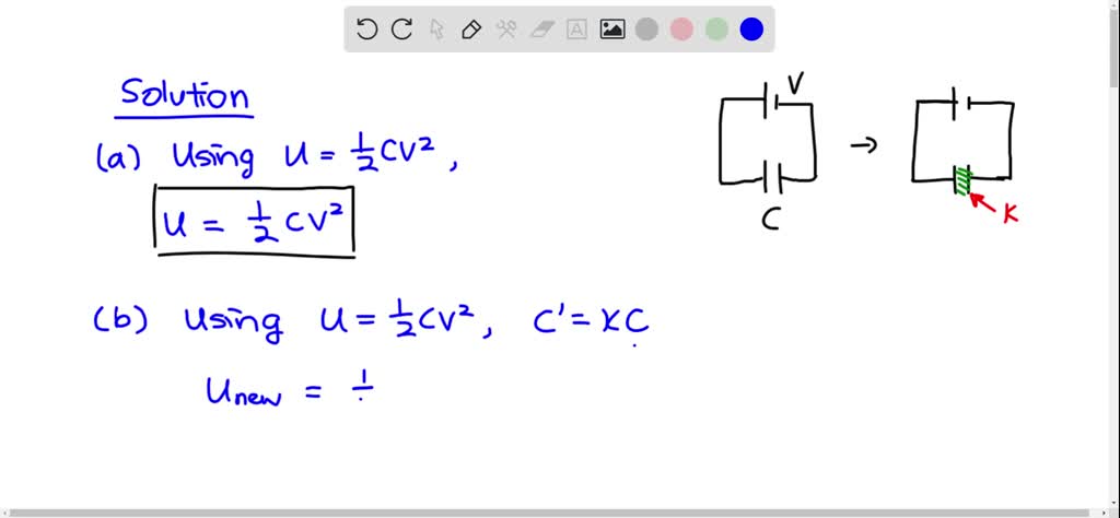 SOLVED:Force on a dielectric s* A rectangular capacitor with side ...