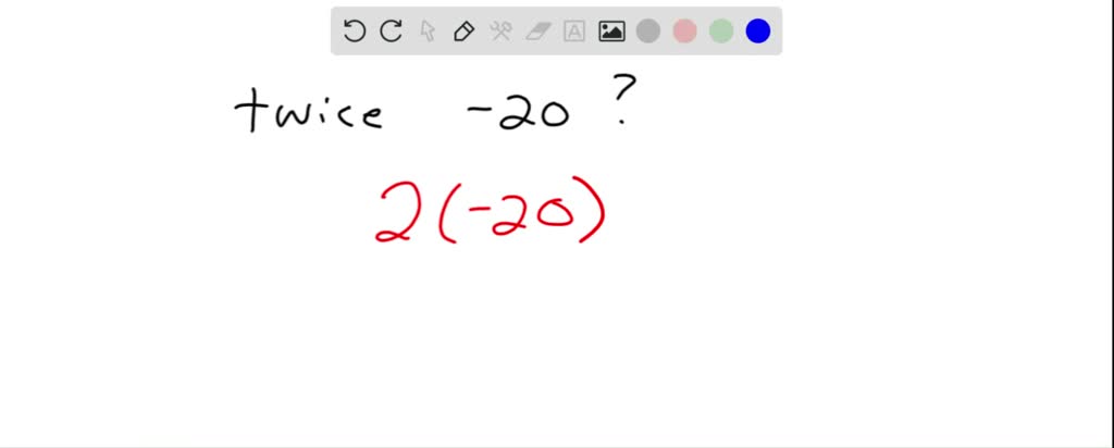 SOLVED El Doble De Un N mero Es Igual A 20 Lenguaje Algebraico