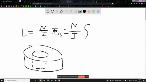 SOLVED:(II) A toroid has a rectangular cross section as shown in Fig ...