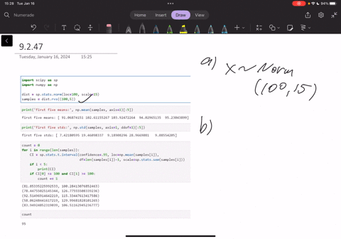 VIDEO solution:IQ scores based on the Wechsler Intelligence Scale for Children (WISC) are known ...