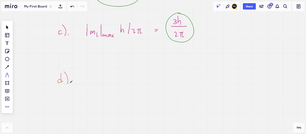 Solved If An Electron In An Atom Has Orbital Angular Momentum With Me Values Limited By ±3 How