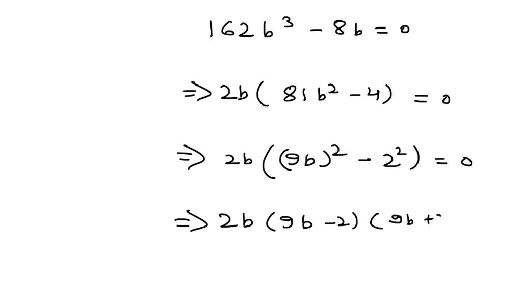 SOLVED:The following equations are not quadratic but can be solved by ...