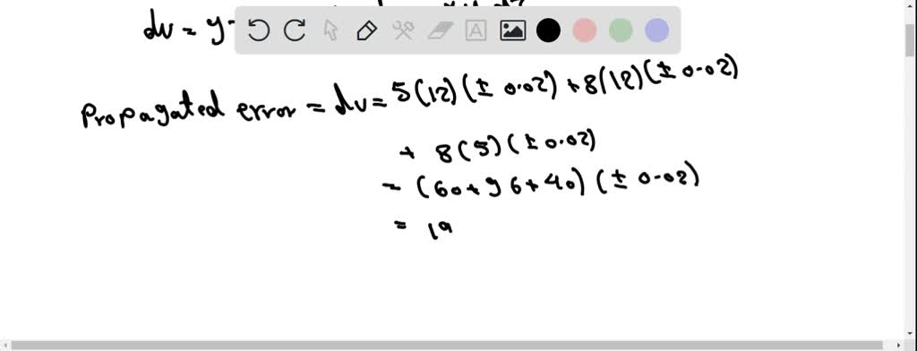 SOLVED:The possible error involved in measuring each dimension of a rectangular box is ±0.02 ...