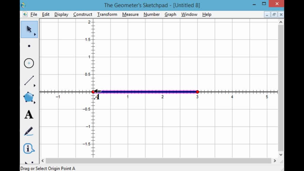 SOLVED:Mark two points on your paper. Label them A and B. Draw a ...