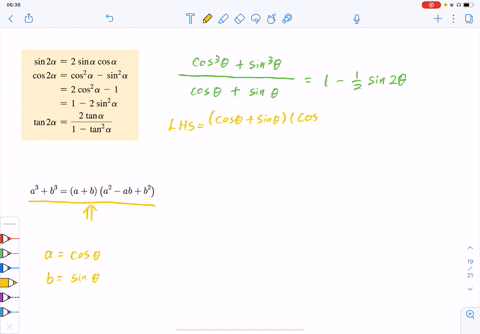 SOLVED:Prove the trigonometric identity cos3 θ=4 cos^3 θ-3 cosθfrom the ...