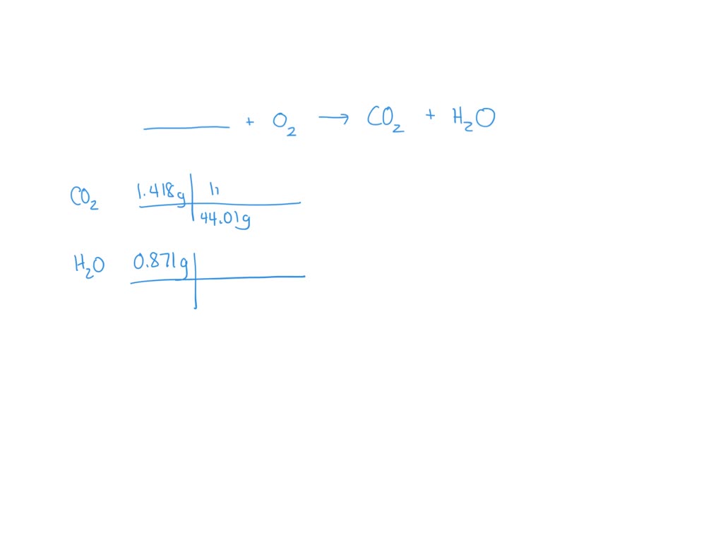 SOLVED:A compound of carbon, hydrogen, and oxygen was burned in oxygen ...