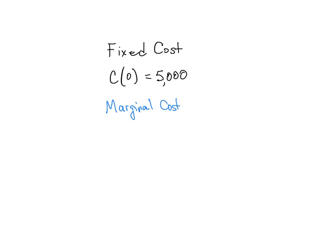 ⏩SOLVED:Values of a linear cost function are in Table 1.27 . What ...