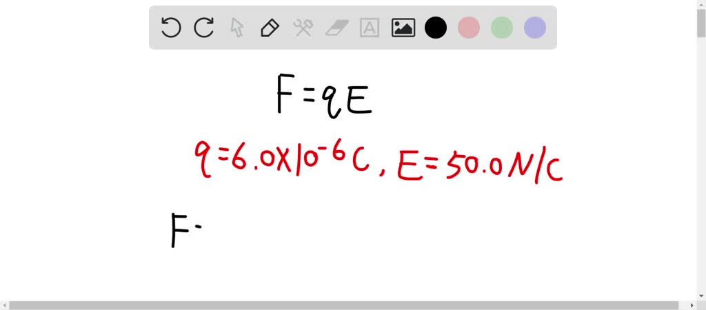 SOLVED:A positive test charge of 6.0 ×10^-6 C is placed in an electric ...