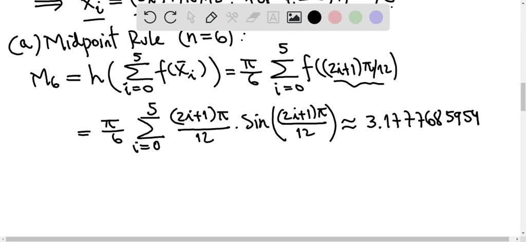 SOLVED:Use (a) the Midpoint Rule and (b) Simpson's Rule to approximate ...