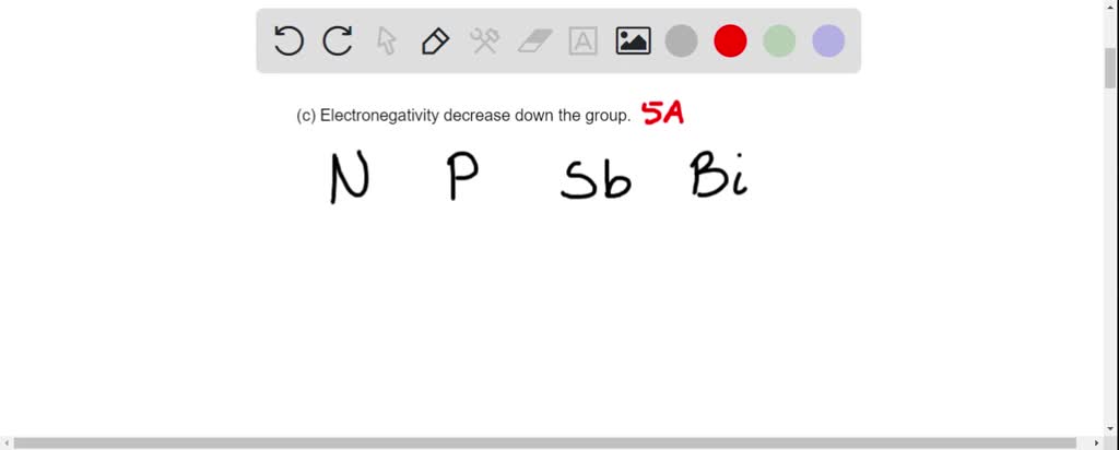 SOLVED:Arrange the members of each of the following sets of elements in order of increasing ...