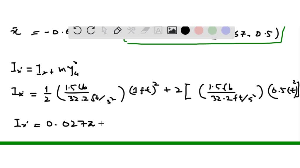 SOLVED:The bent rod has a weight of 1.5 lb / ft. Locate the center of ...