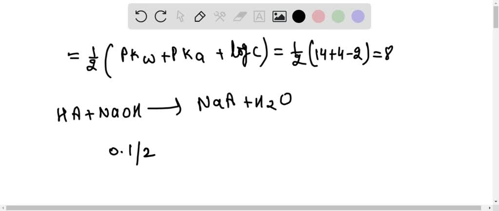 SOLVED:The dissociation constant of a substituted benzoic acid at 25^∘ ...
