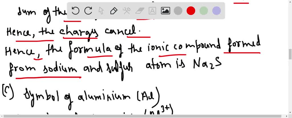 SOLVED:Write a formula for the ionic compound that forms between each pair of elements. a ...