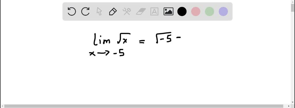For each limit in Exercises 33-38, either use continuity to calculate the limit or explain why ...