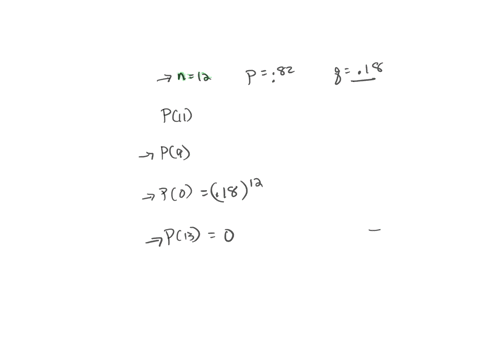 ⏩SOLVED:X is a binomial random variable with parameters n=12 and… | Numerade