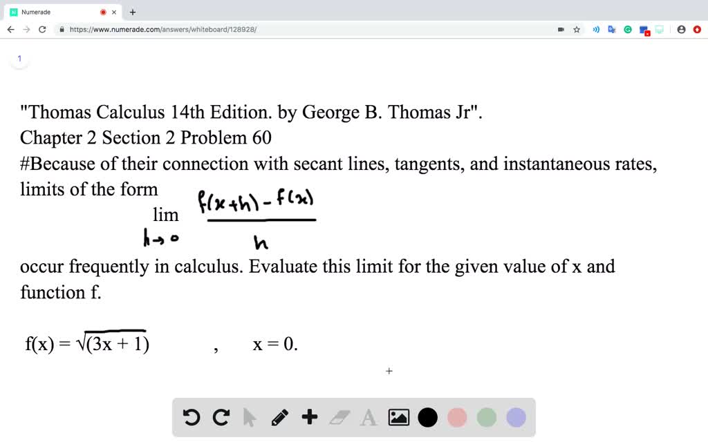 SOLVED:Because of their connection with secant lines, tangents, and ...