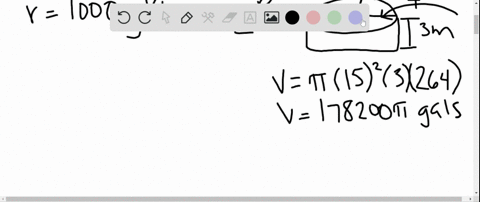 SOLVED: A lagoon with volume 1,200 m^3 has been receiving a steady flow ...