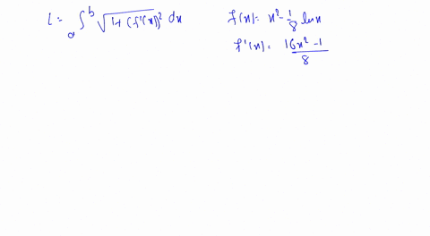 SOLVED:Find the exact value of the arc length of each function f(x) on ...