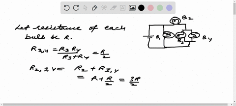 SOLVED:The lightbulbs in Figure P 19.45 are all identical. Which bulb ...
