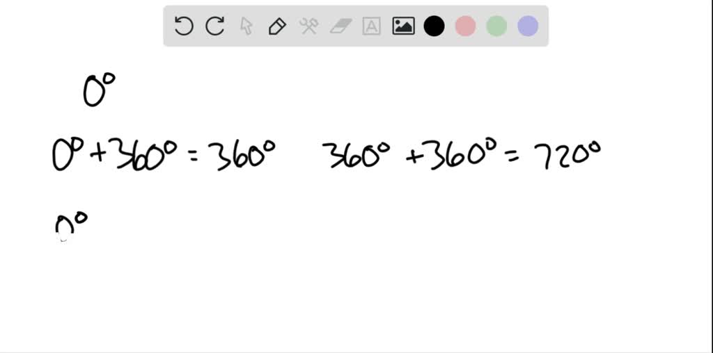 SOLVED:Give two positive and two negative angles that are coterminal ...