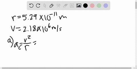 ⏩SOLVED:The figure shows a hydrogen atom, with an electron orbiting… | Numerade