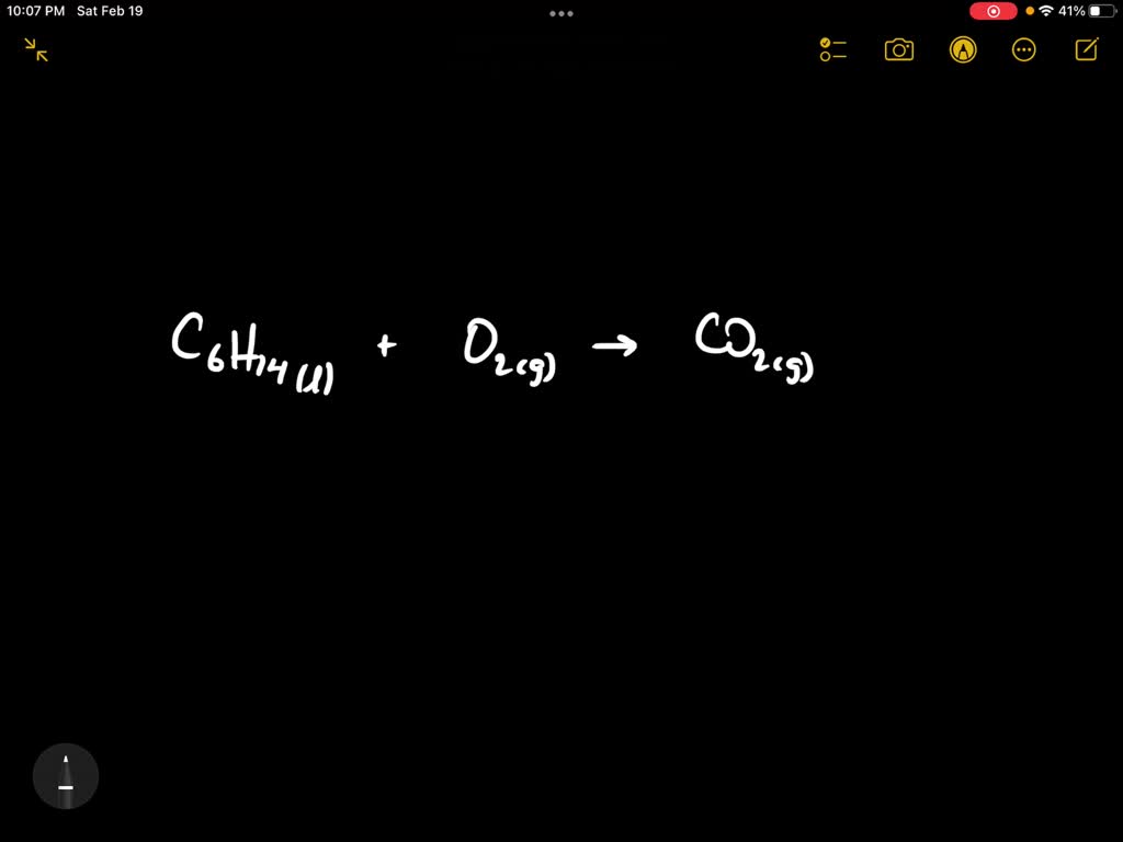 SOLVED: Balance the chemical equation for the combustion of hexane, C6 ...