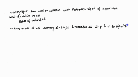 SOLVED:Classically, what happens when a moving object has a head-on ...