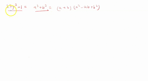 ⏩SOLVED:Factor each polynomial. 27 y^3+1 | Numerade