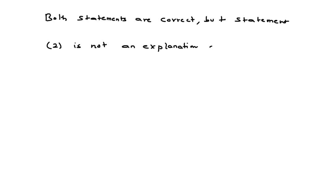 SOLVED:Question contains Statement-1 and Statement-2 and has the ...