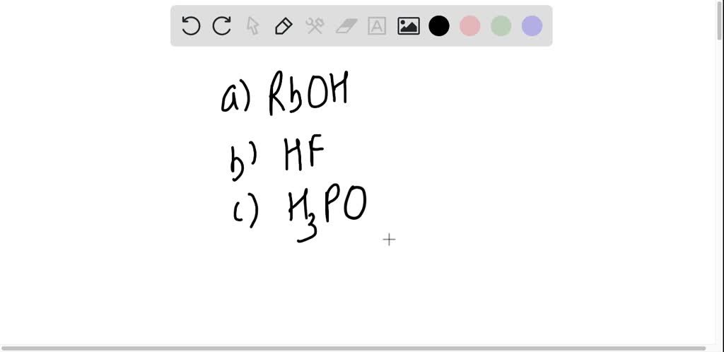 SOLVED:Examine the list of bases below. List three patterns that you ...