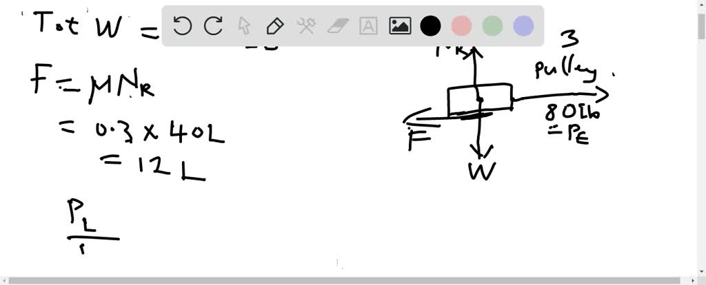 SOLVED:The log has a coefficient of state friction of μx=0.3 with the ...