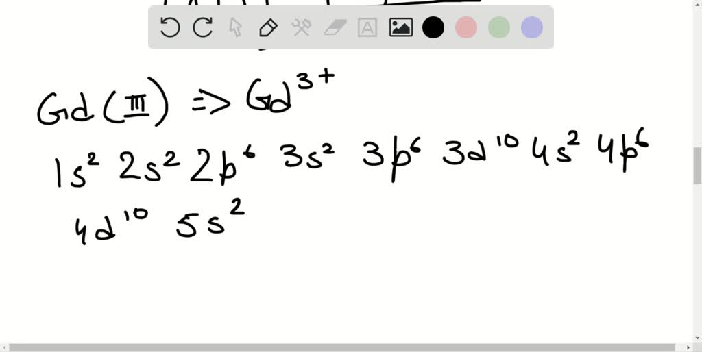 SOLVED:Gadolinium(III) ions are used in contrast agents for MRI because ...