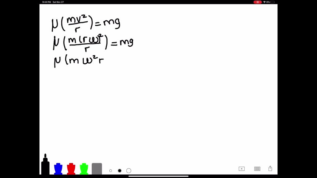 SOLVED:In a popular amusement park ride, a rotating cylinder of radius ...