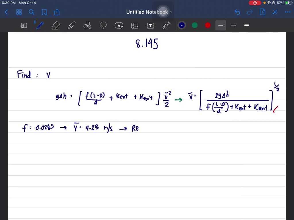 Two open standpipes of equal diameter are connected by a straight tube ...