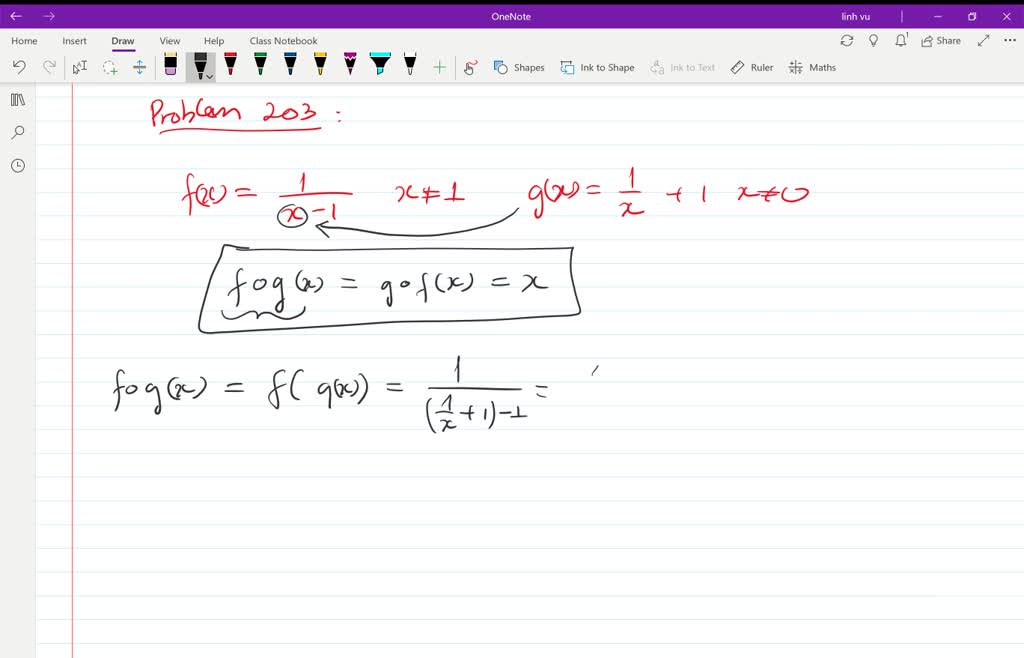 For The Following Exercises Use Composition To Determine Which Pairs